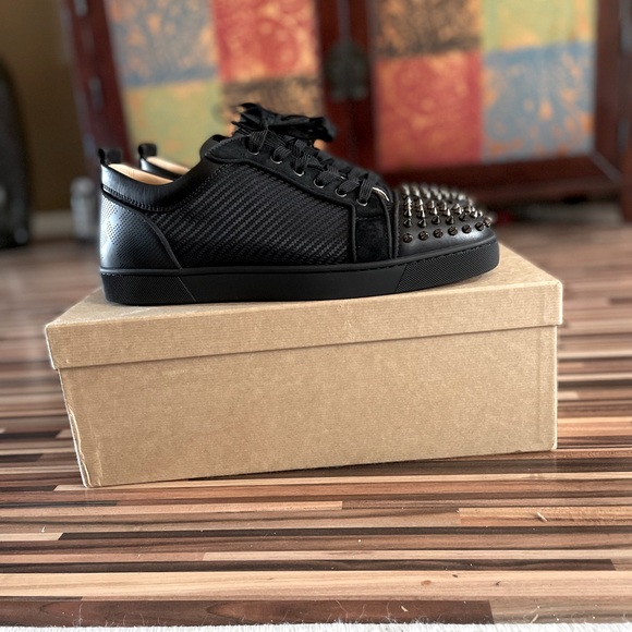 Christian Louboutin | Shoes | Size 25 46 Louis Junior Spikes 91 Worn 3x ...